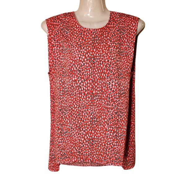 Ted Baker | Tops | Ted Baker Animal Print Tank Top | Poshmark